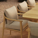 N1 Dining Chair Light Teak – Nth Degree