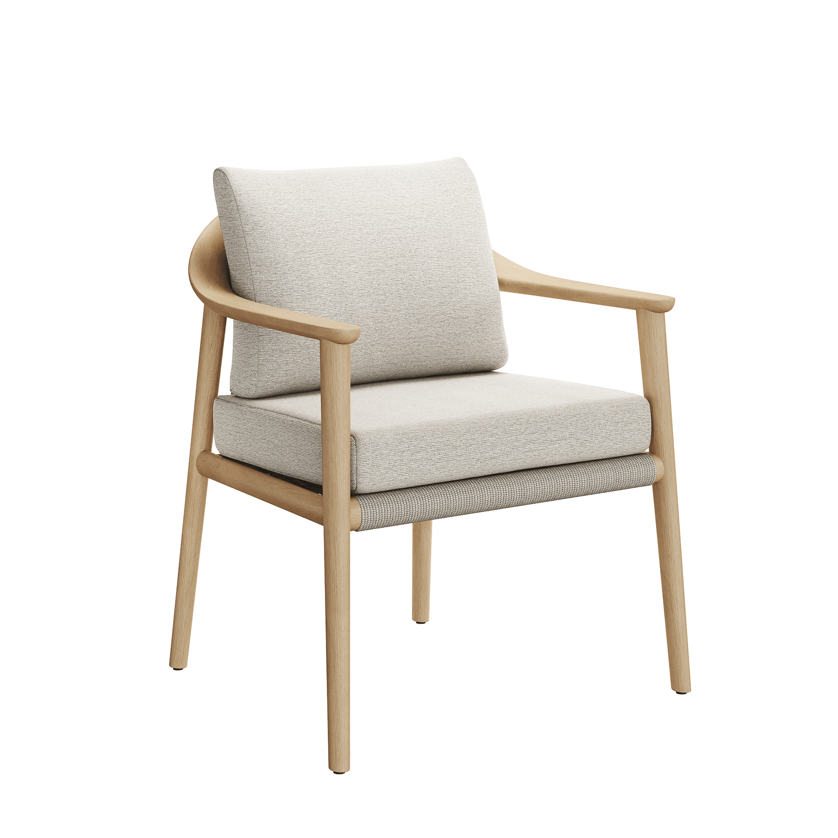 N1 Dining Chair Light Teak – Nth Degree