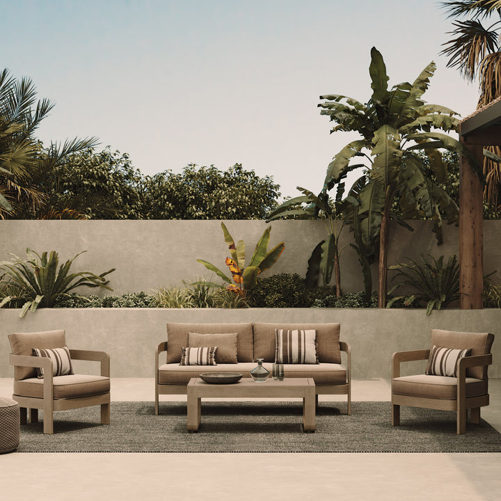 N3 Oak Lounge Chair Bone Canvas – Nth Degree